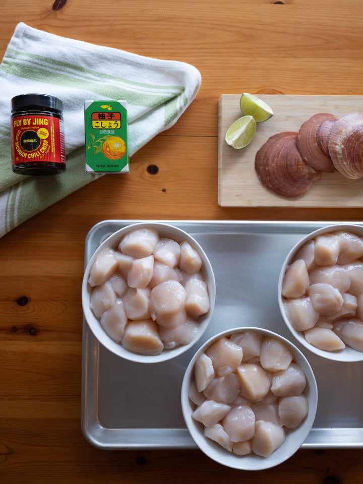 Vertical Bay Maine - Line-Grown Sea Scallops
